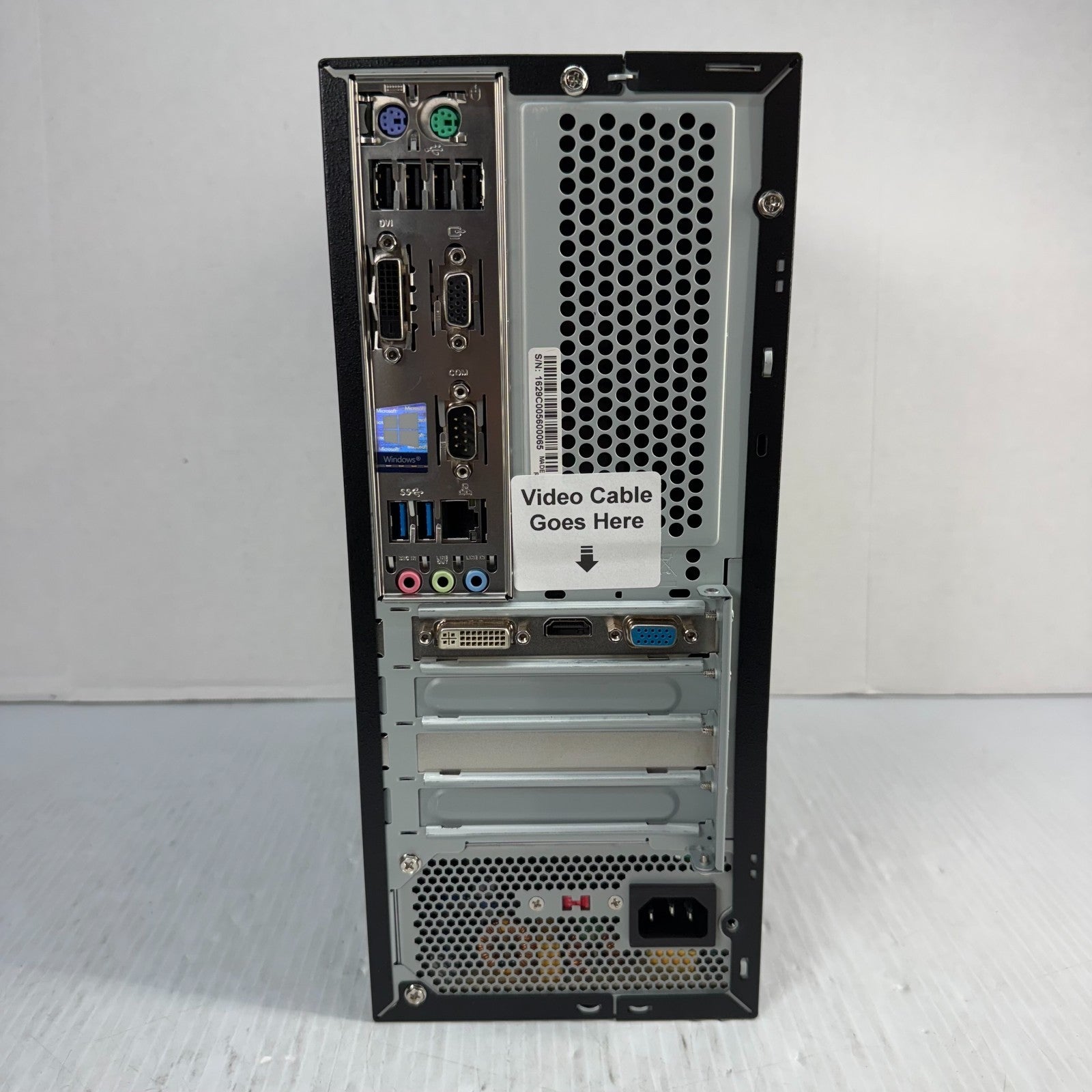 CTL ASUS Prime H310M-C MT i3-9100 Windows 11 Pro PC 240GB M.2 SSD + 1T ...